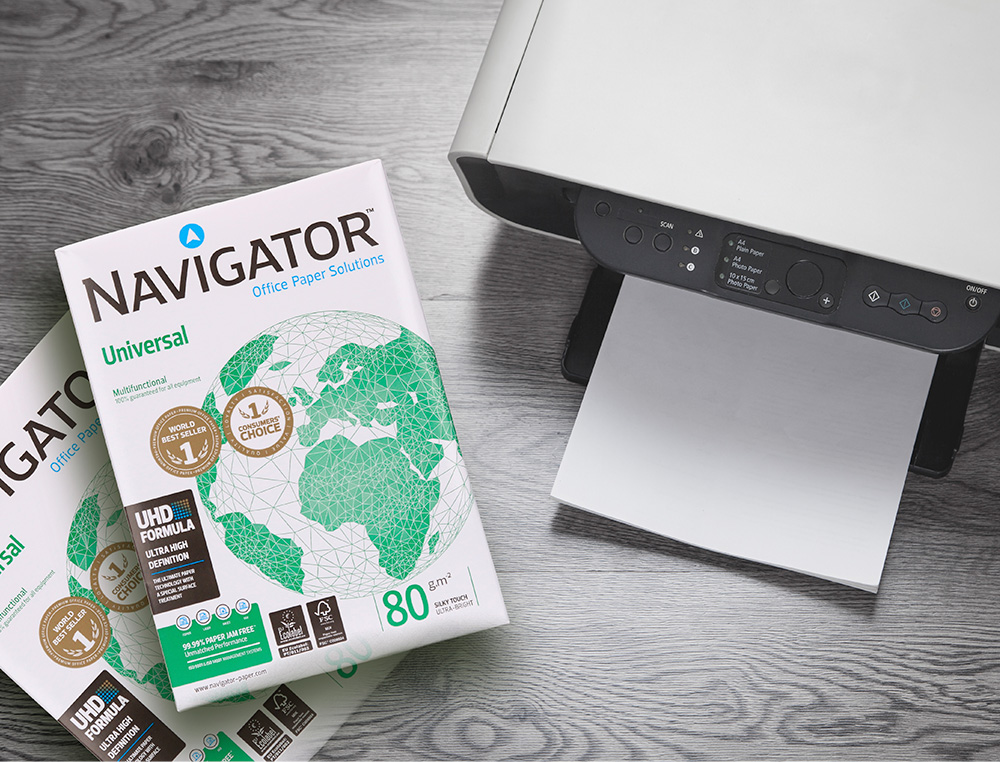 Papeleria Sanchez Papel Fotocopiadora Navigator Din A4 80 Gramos